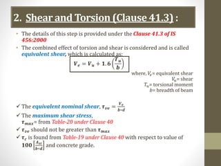 Design of torsion reinforcement | PDF