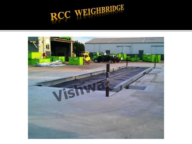 Rcc weighbridge manufacturer and exporter | PPT