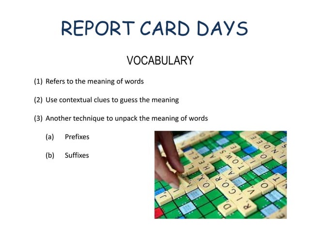 Report Card Days | PPT