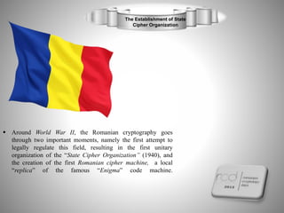 A Brief History of Romanian Cryptology | PPT