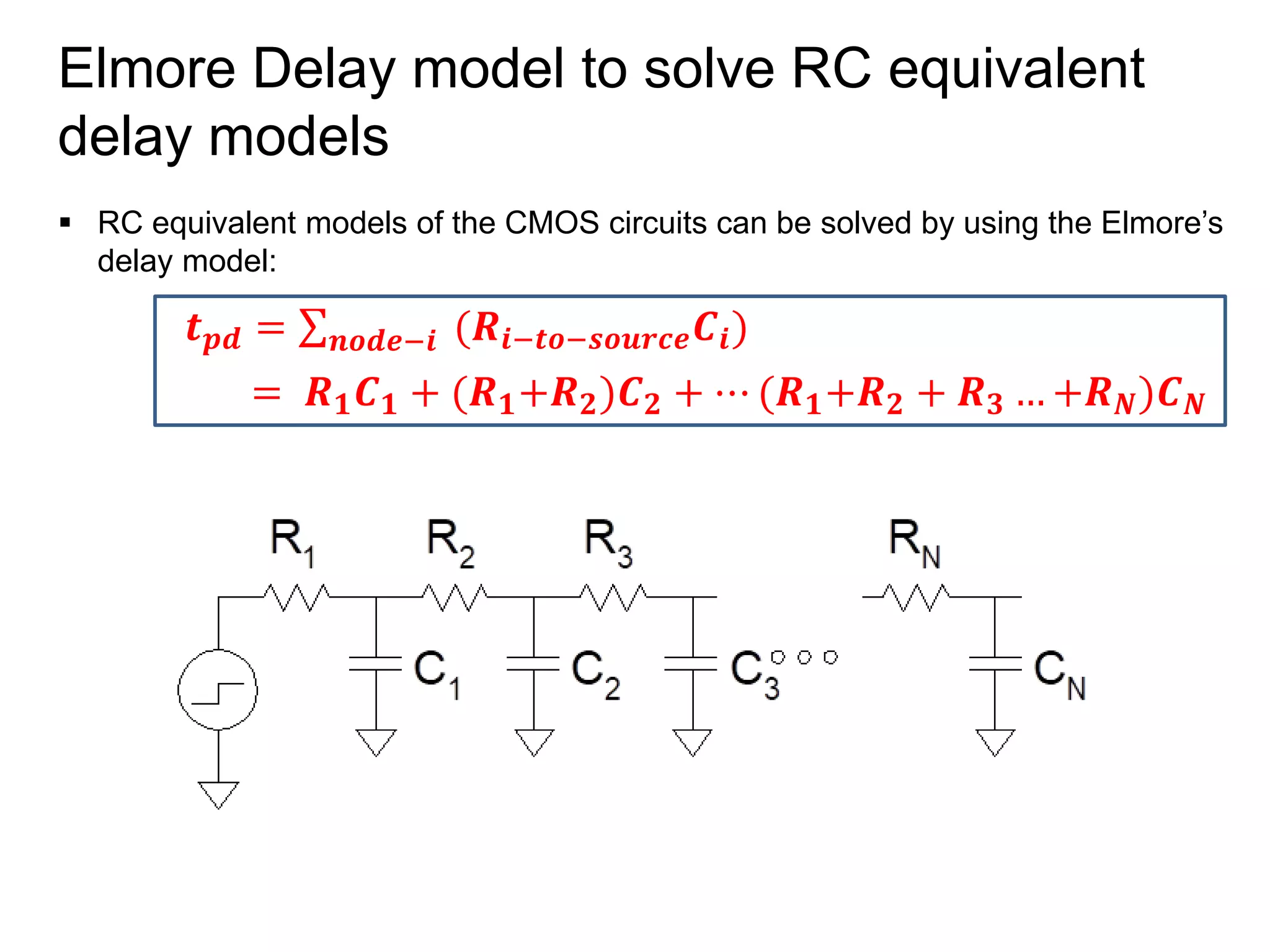 Rc delay modelling in vlsi | PPTX