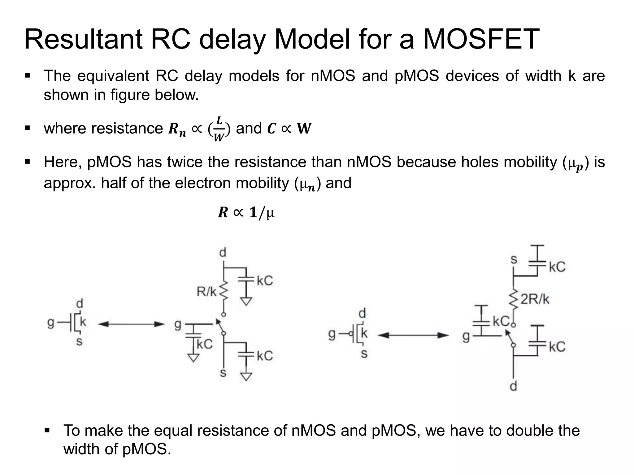 Rc delay modelling in vlsi | PPTX