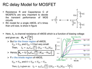 Rc delay modelling in vlsi | PPTX