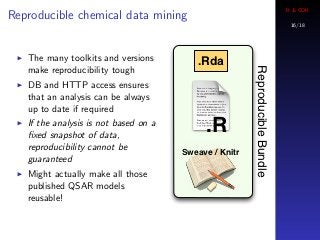 Chemical Data Mining: Open Source & Reproducible | PDF