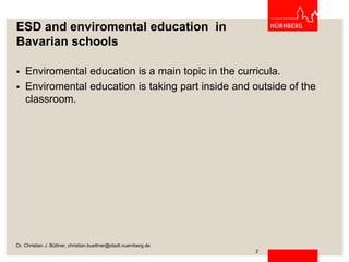 ESD in Teacher Training: Best Practices from Germany and China | PDF