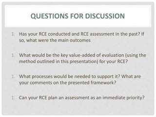 RCE Assessment as Learning and Empowerment - The Start-Up Tool | PPTX ...