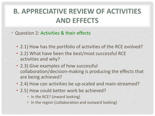 RCE Assessment as Learning and Empowerment - The Start-Up Tool | PPTX ...