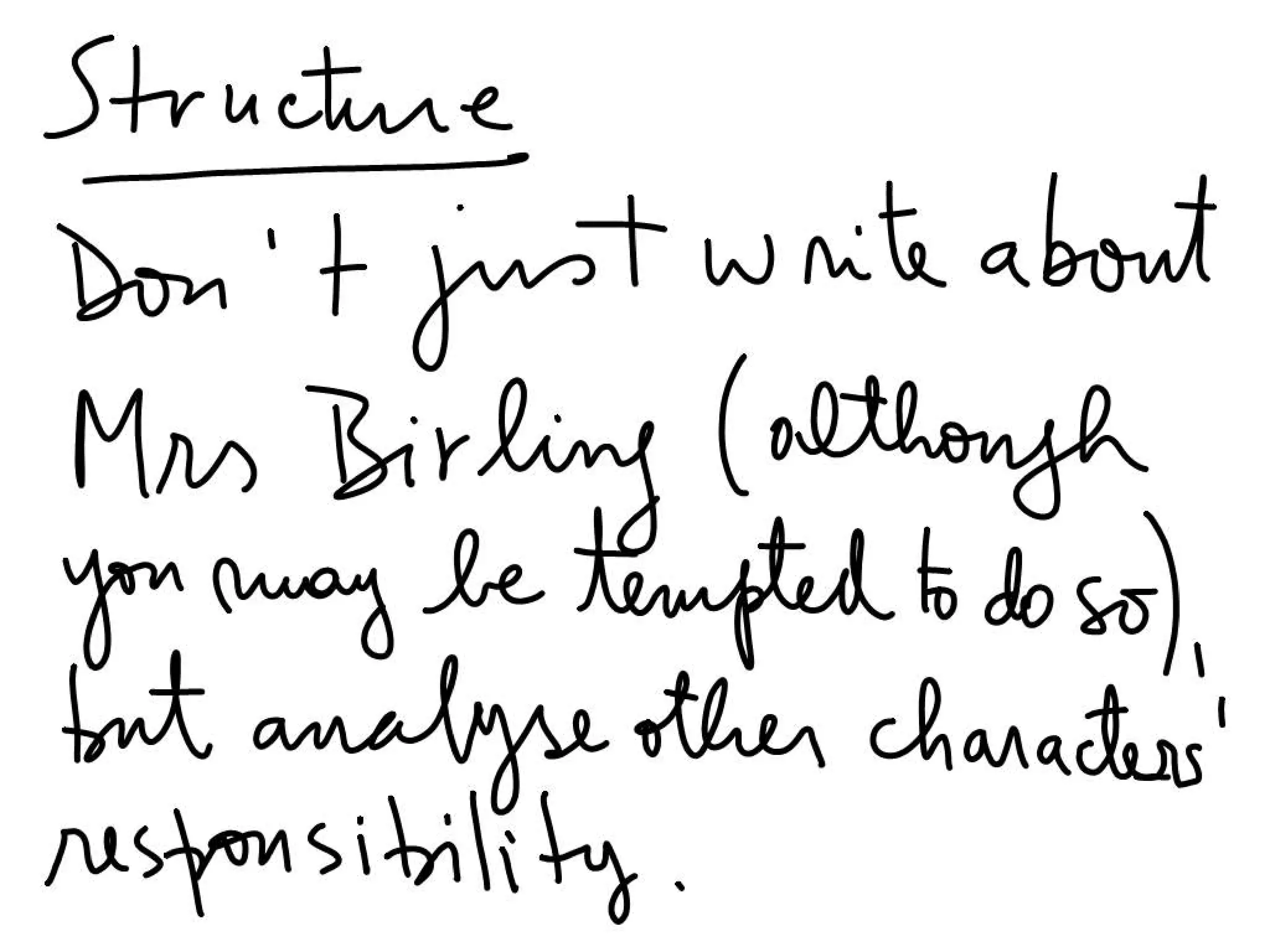 Essay on Mrs Birling | PDF