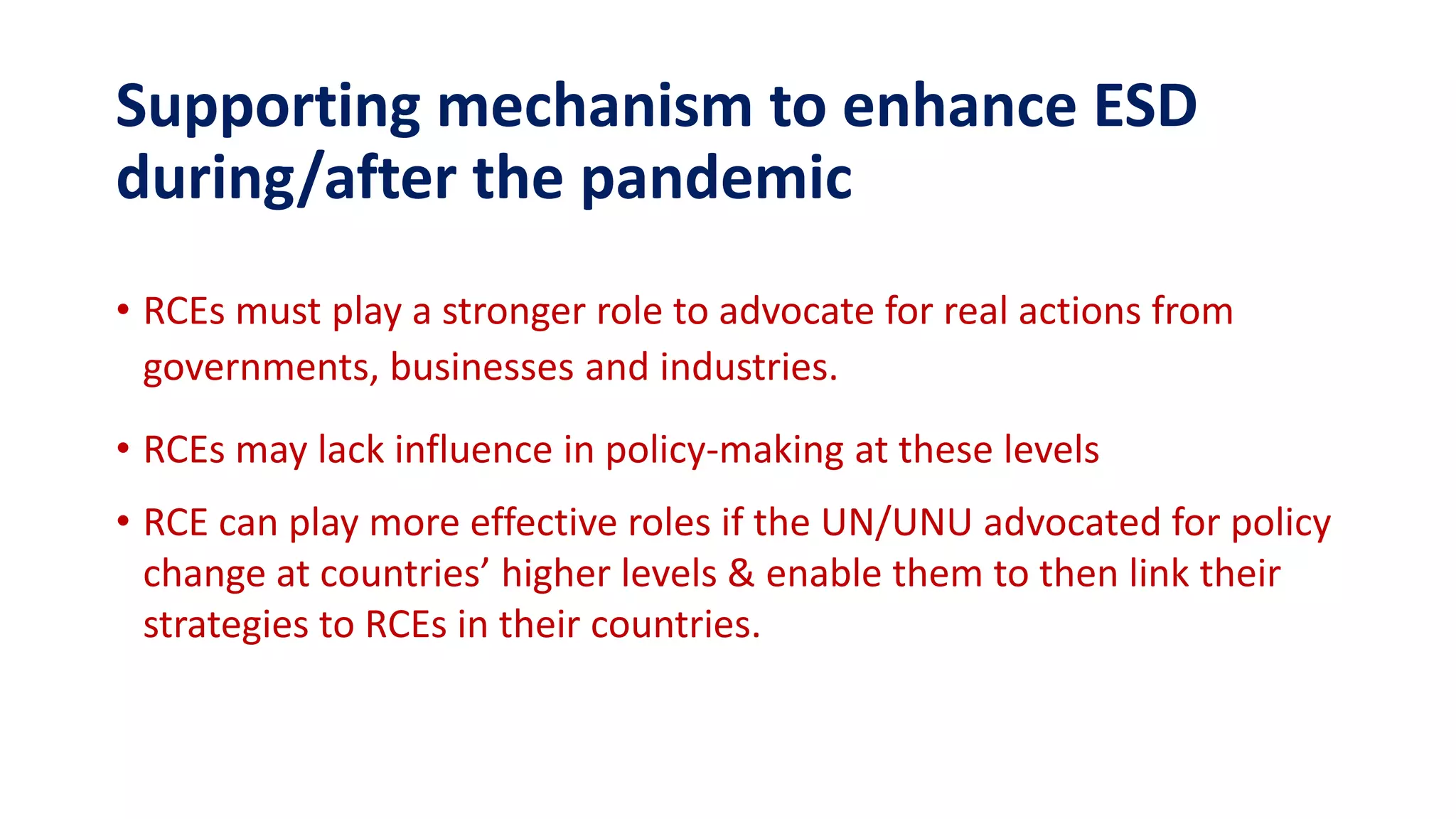 ESD Response to COVID-19 | PPT