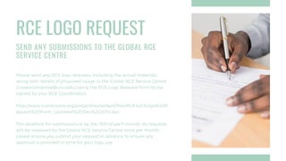 RCE Logo and Social Media Guidelines Overview | PDF
