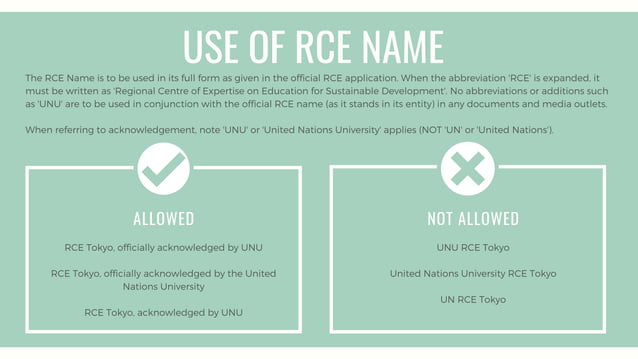 RCE Logo and Social Media Guidelines Overview | PPT