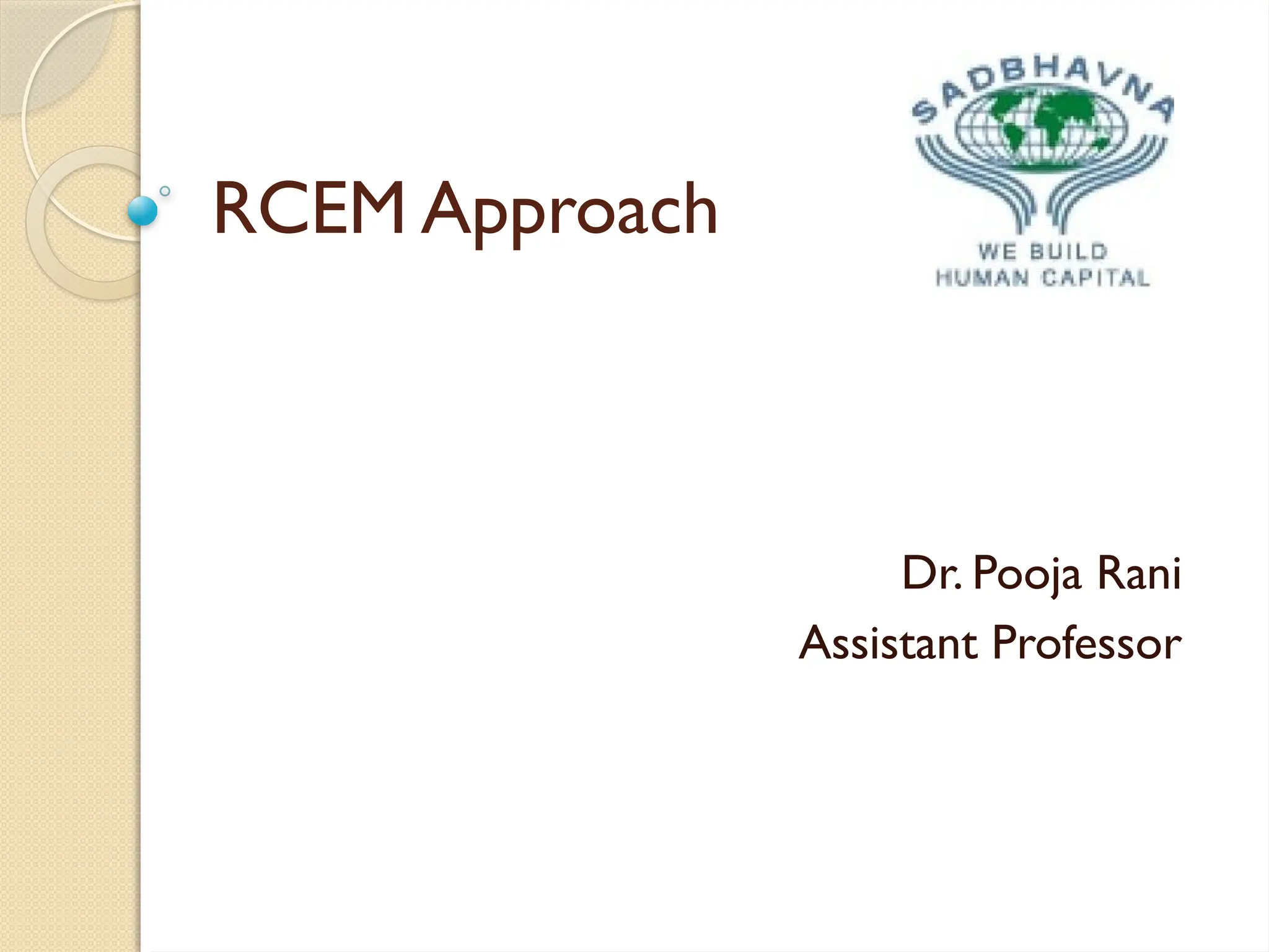 RCEM-approach for better results accordi | PPTX
