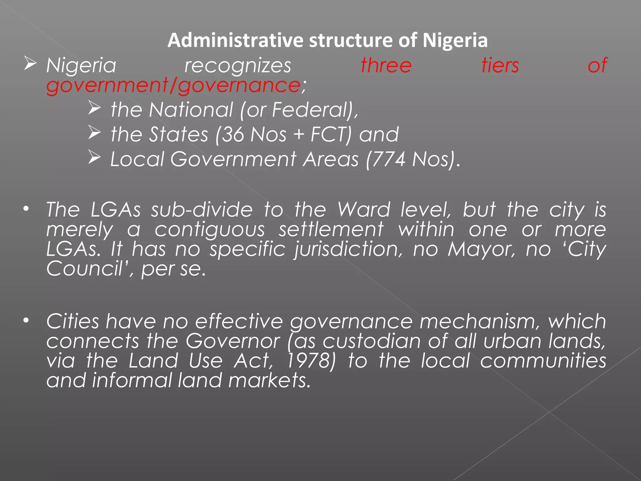 The Unslumming Minna Project: A Path to Sustainable and Inclusive ...