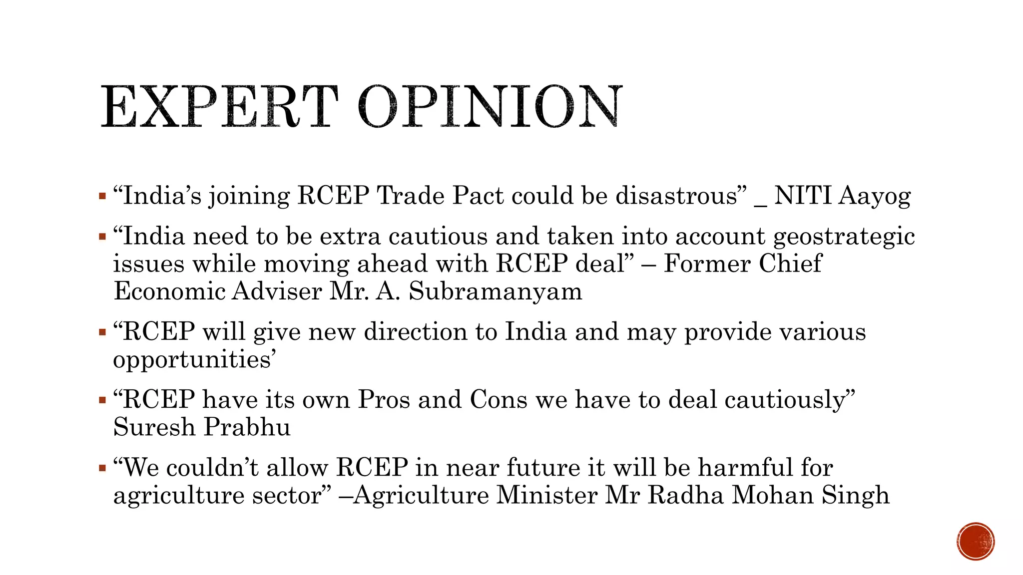 RCEP - Regional Comprehensive Economic Partnership | PPTX