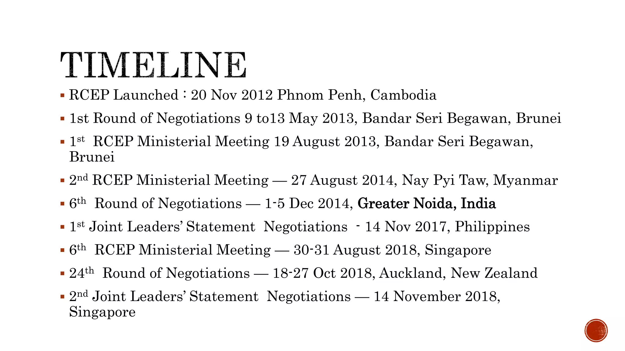 RCEP - Regional Comprehensive Economic Partnership | PPTX