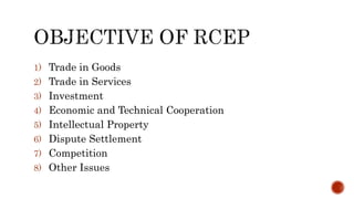 RCEP - Regional Comprehensive Economic Partnership | PPTX