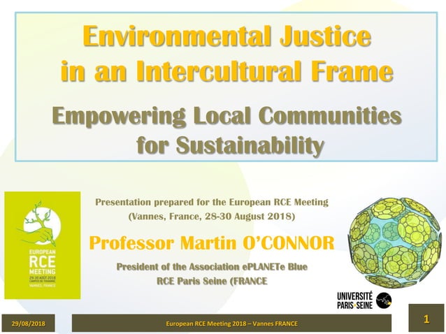 Environmental Justice in an Intercultural Frame – Empowering Local ...