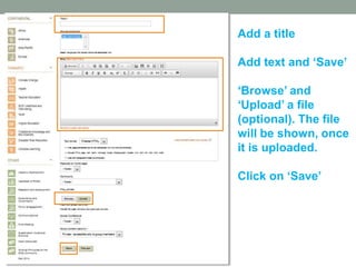 RCE Portal Tutorial 101 - how to join a community and join a discussion ...