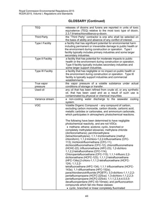 Royal Commission, Jubail , Environmental regulations 2015-volume I | PDF