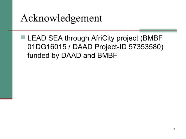 A Paradox? Tree Species Diversity and Carbon Storage in Zomba City | PPT