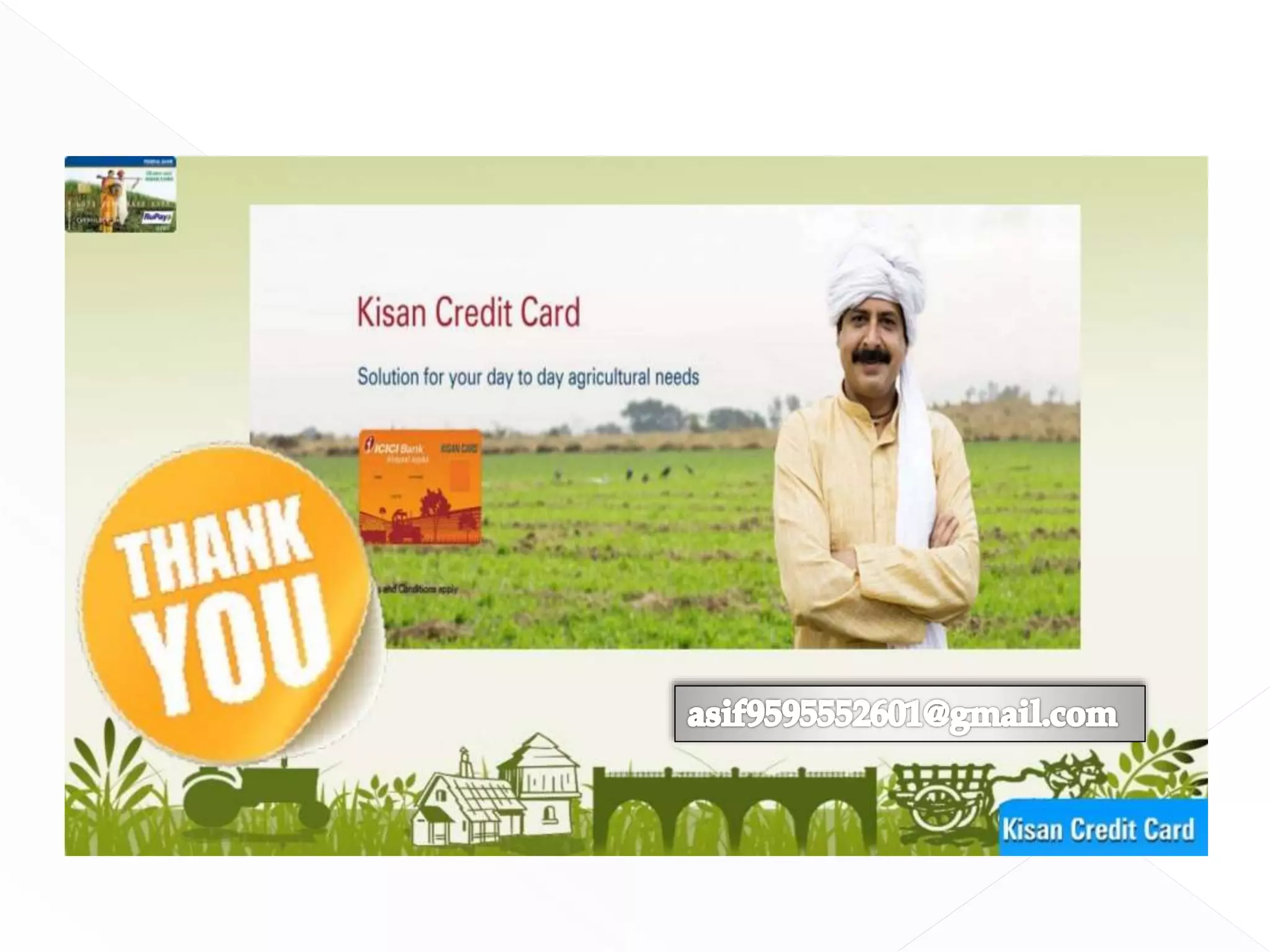 KISAN CREDIT CARD | PPTX