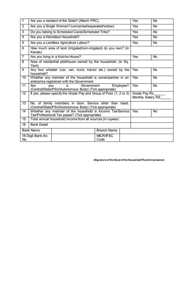 Rc form | DOCX | Consumer Banking | Personal Finance