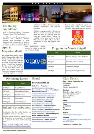 New Horizons Volume 1 Issue 11 | PDF