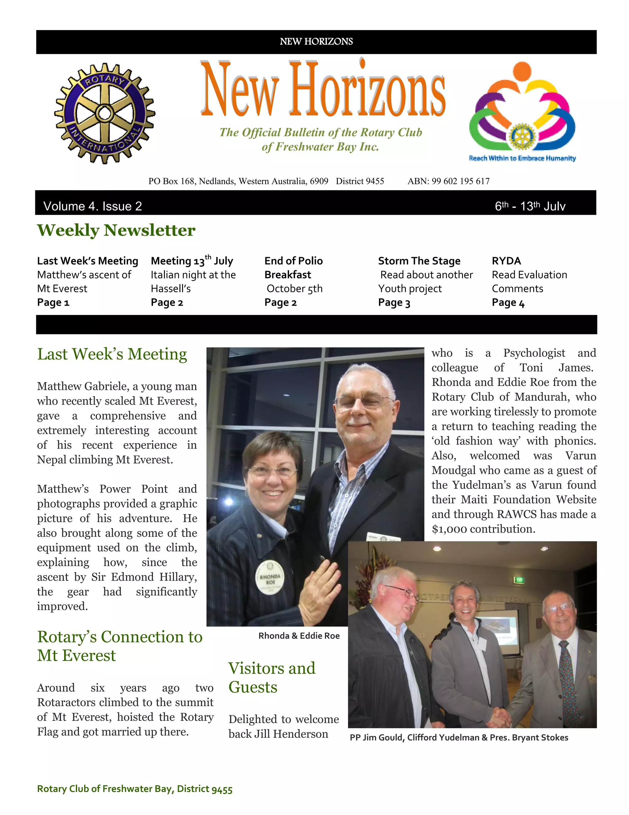 New Horizons Vol 4 Issue 2 | PDF