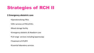 RCH -reproductive and child health. | PPTX