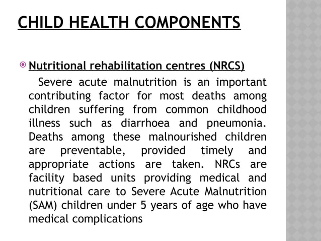Reproductive and child health programme phase I AND II | PPTX