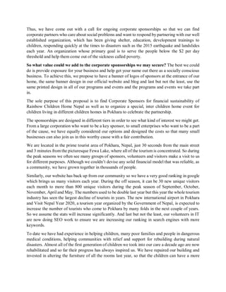 Rch corporate-sponsorship-proposal | PDF