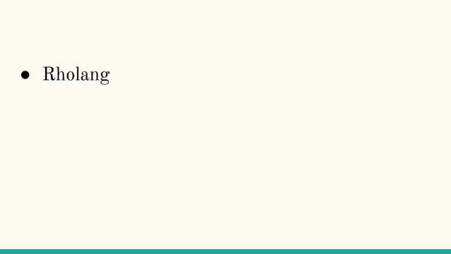 RChain - Understanding Distributed Calculi | PPT