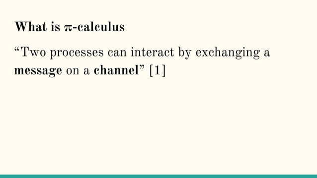 RChain - Understanding Distributed Calculi | PPT