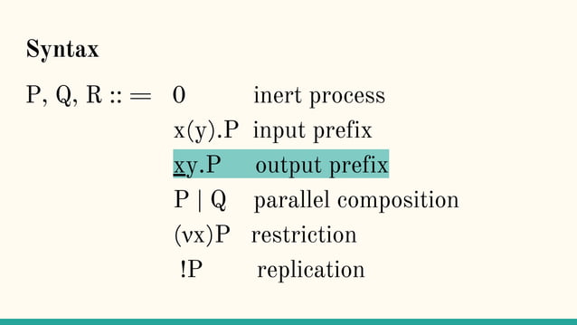 RChain - Understanding Distributed Calculi | PPT