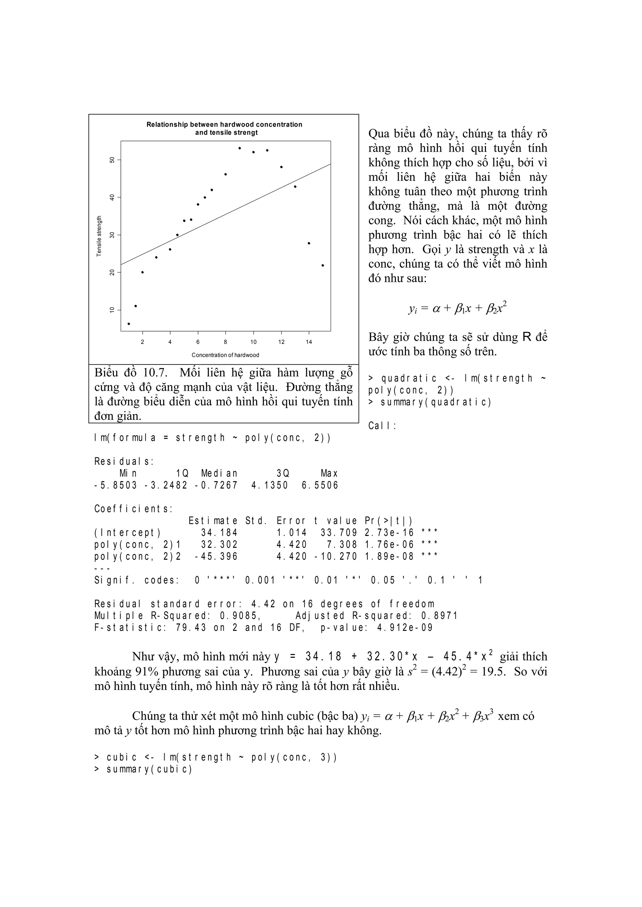 Phân tích hồi quy và ngôn ngữ R (1): Phân tích hồi quy tuyến tính | PDF