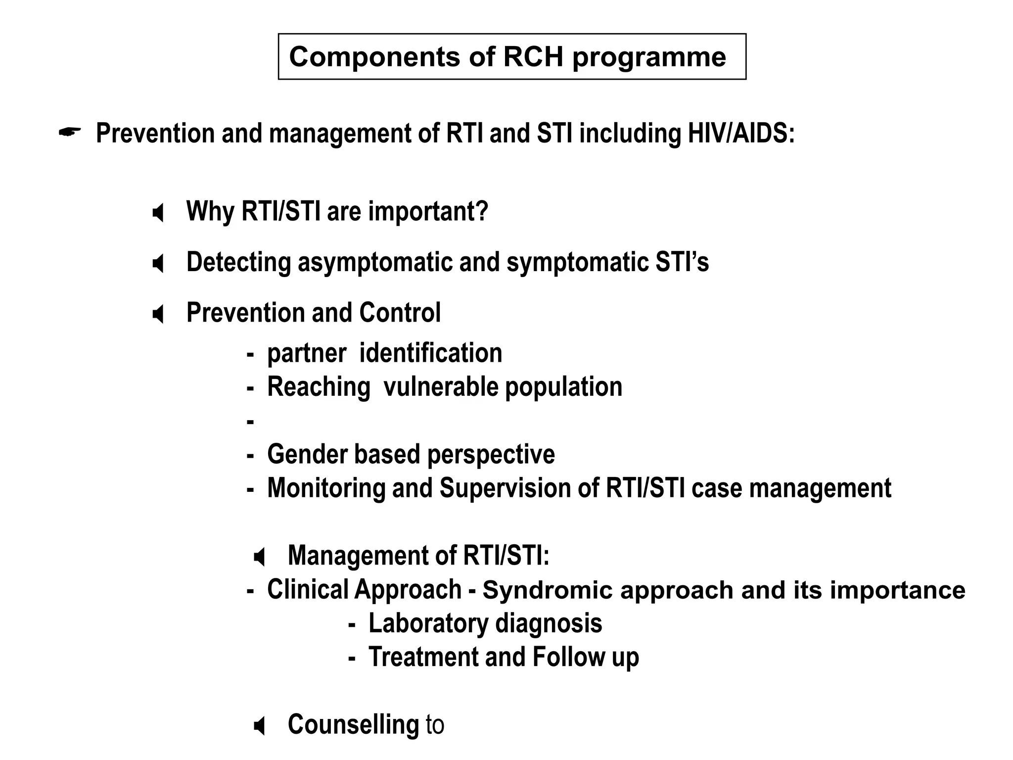 RCH components.ppt