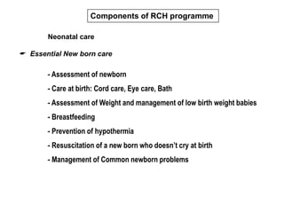 RCH components.ppt
