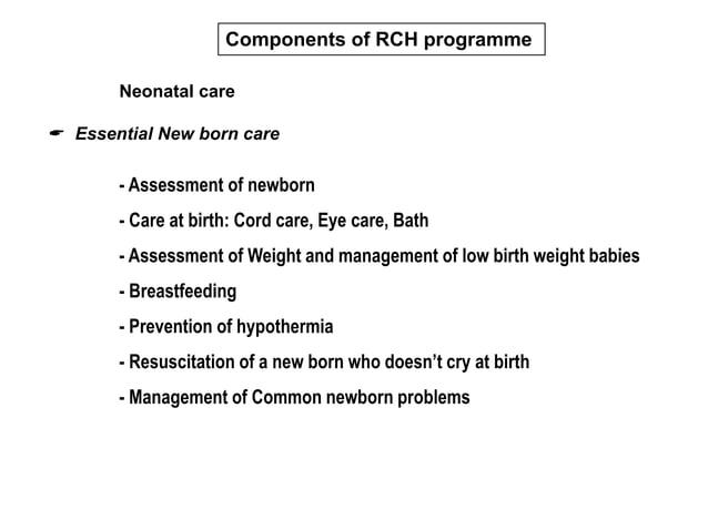 RCH components.ppt