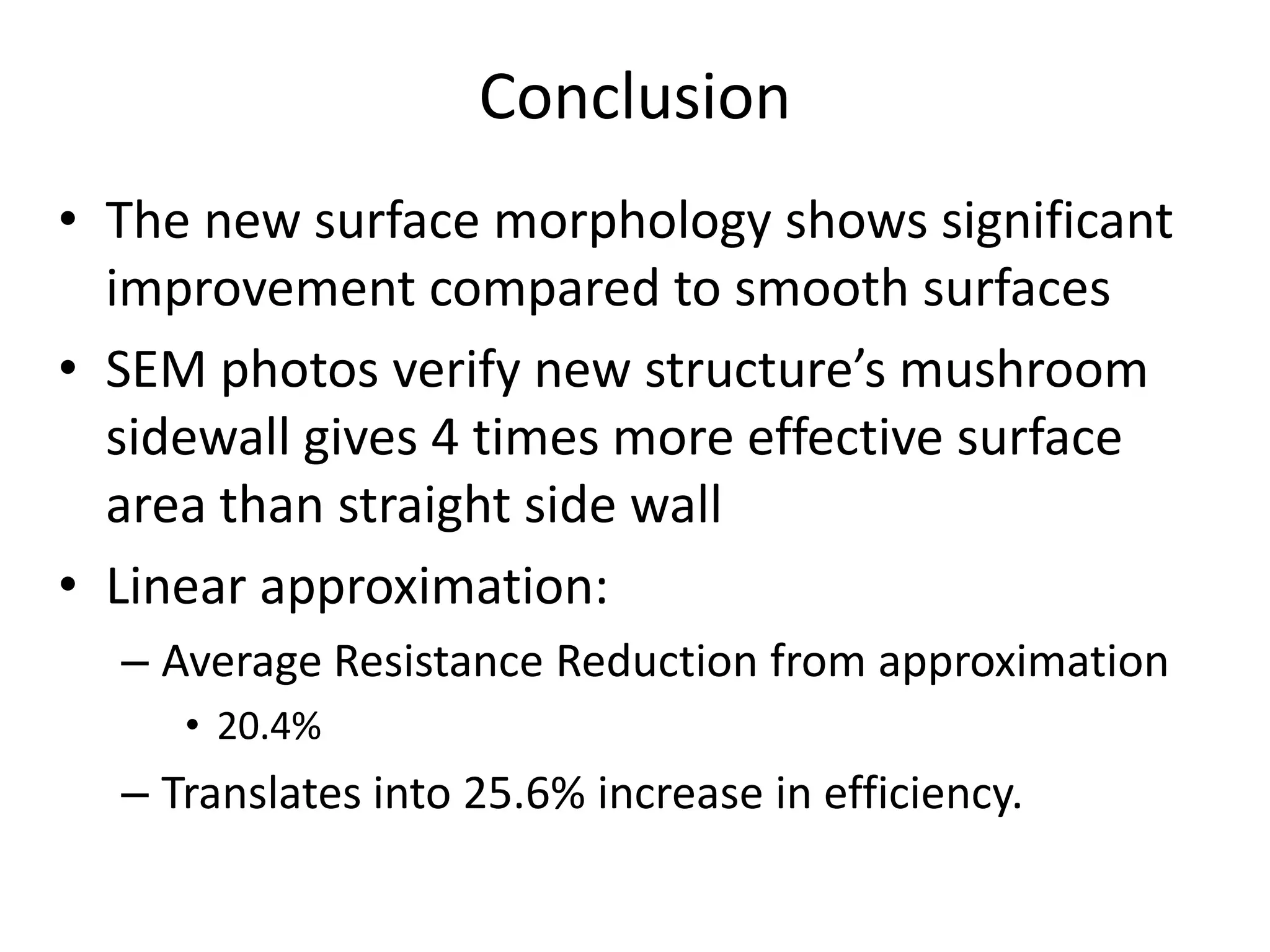 An Optimal Design of Electrode Surface Morphology to Improve Water ...