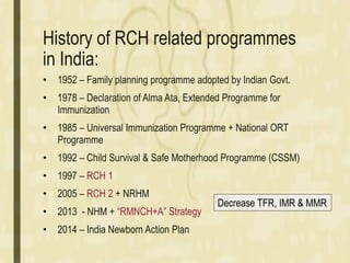 RCH: Focus on lab investigations | PPT