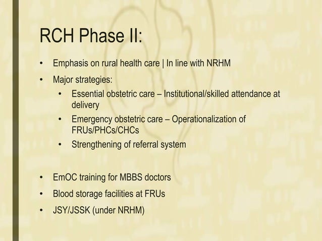 RCH: Focus on lab investigations | PPT | Free Download