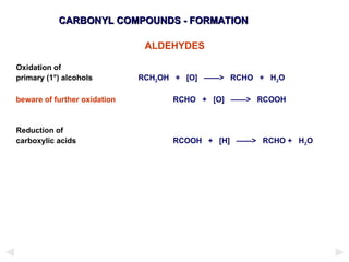 RCHOPP Carbonyl compounds (Aldehydes and ketones).PPT
