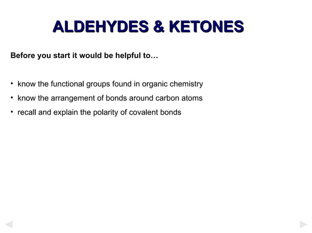 RCHOPP Carbonyl compounds (Aldehydes and ketones).PPT