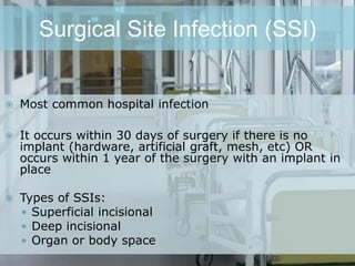 Hospital Acquired Infection in gynecological & obstetrics | PPT