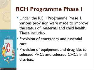rch program for bsc nursing, community health nursing.pptx
