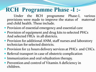 Rch programme | PPTX