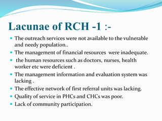 Rch programme | PPTX