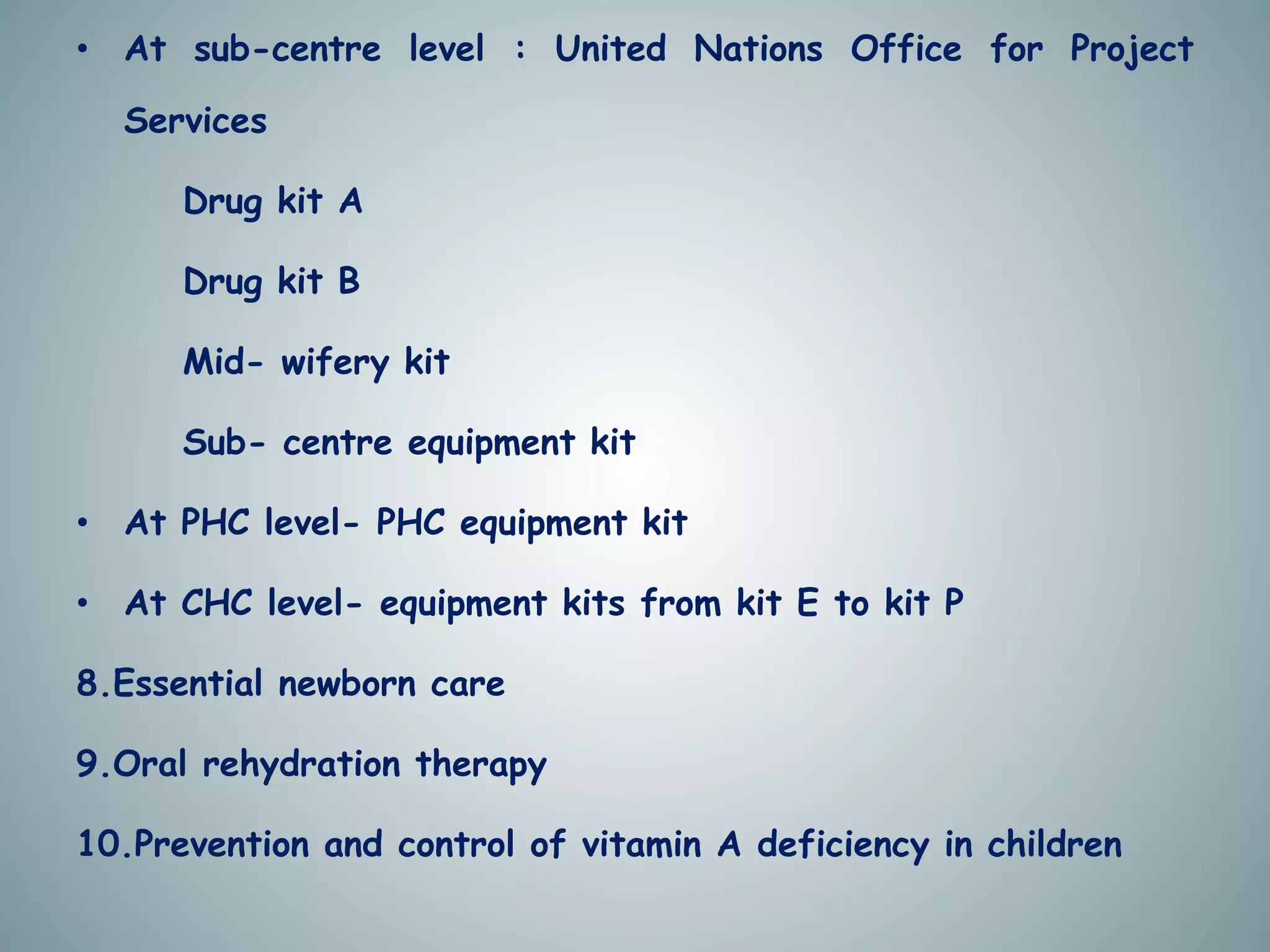 Rch programme in india | PPTX