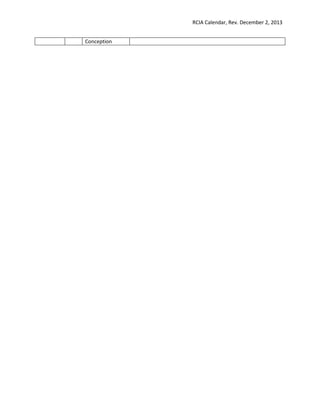 Rcia calendar 2013 2014-2 | PDF