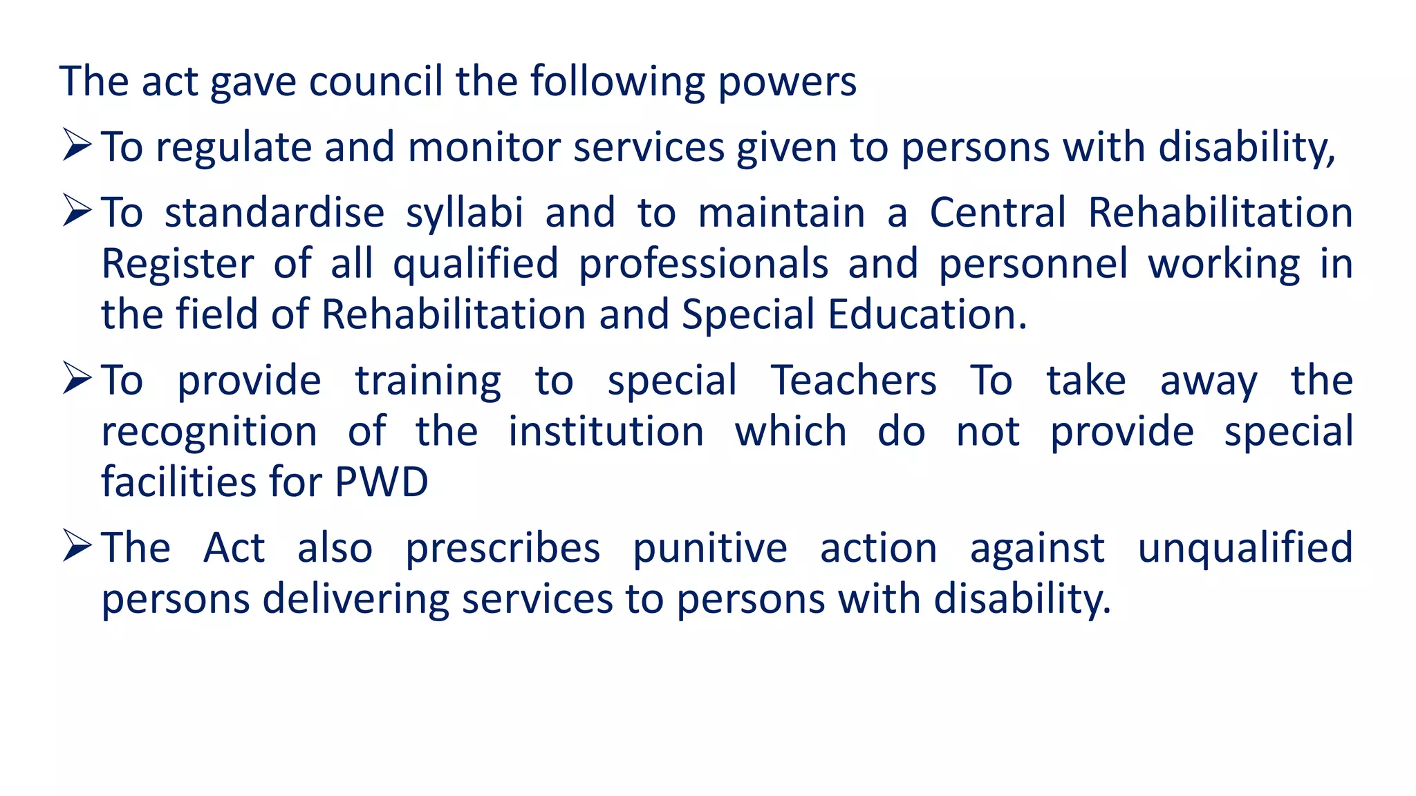 Rci act 1992 | PPTX